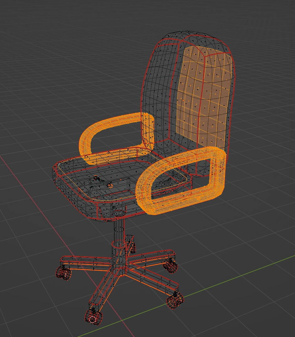 ArtStation - Game - Ready Computer Chair | Game Assets