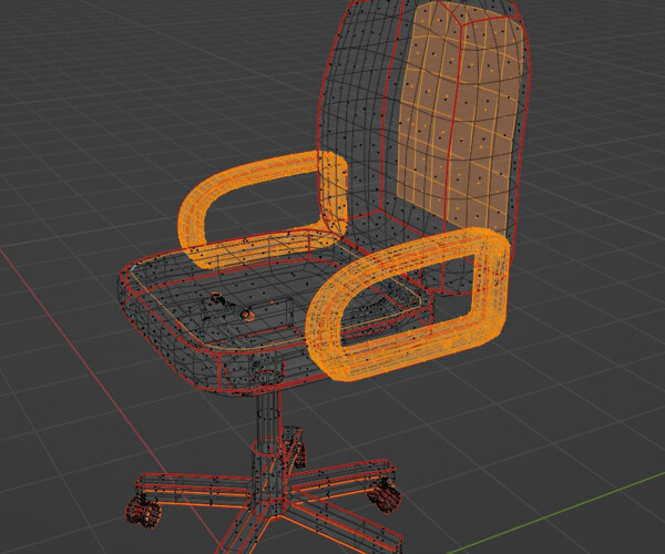 ArtStation - Game - Ready Computer Chair | Game Assets