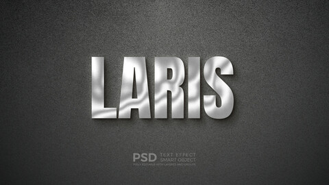 ArtStation - Laris PSD fully editable text effect. Layer style PSD ...