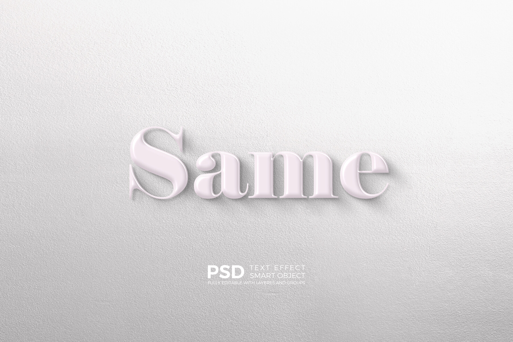 ArtStation - Same PSD fully editable text effect. Layer style PSD ...