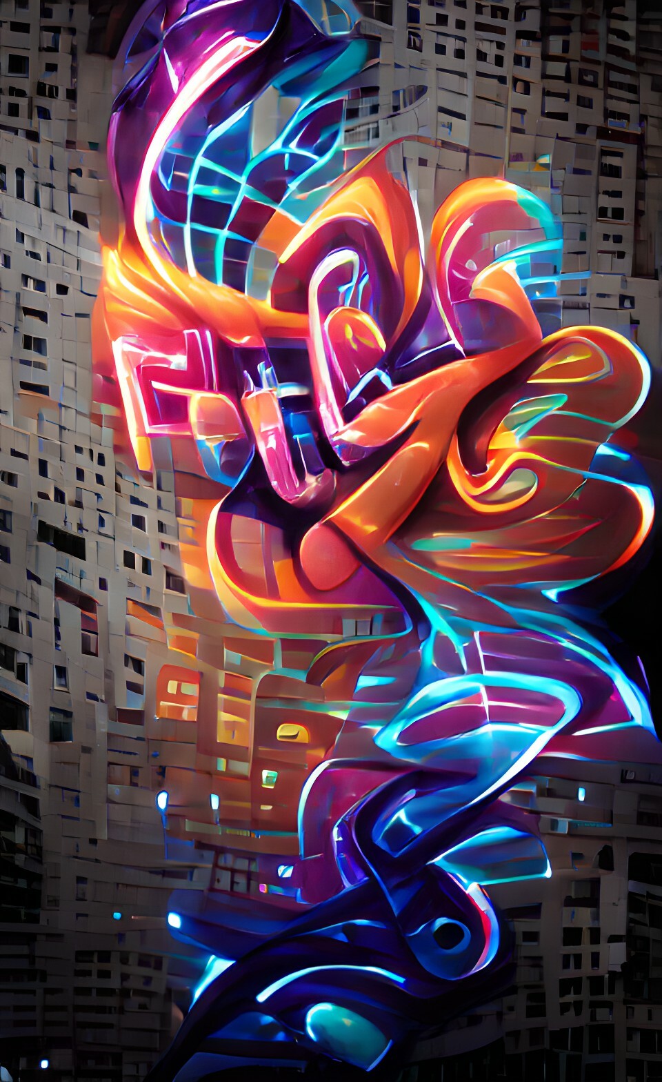 ArtStation - Light art Graffiti tag 1000 image pack | Artworks