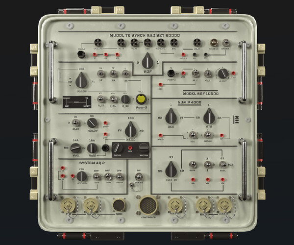 ArtStation - Control panel - panel pack 3 | Resources