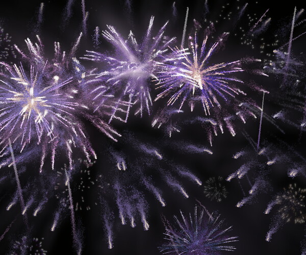 ArtStation - Realistic fireworks overlays, Fireworks Backdrops PSD ...