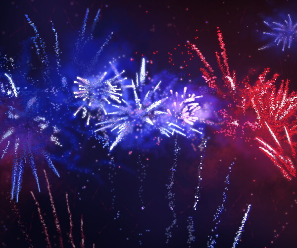 ArtStation - Realistic fireworks overlays, Fireworks Backdrops PSD ...