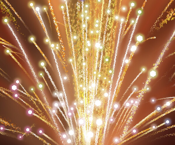 ArtStation - Realistic fireworks overlays, Fireworks Backdrops PSD ...