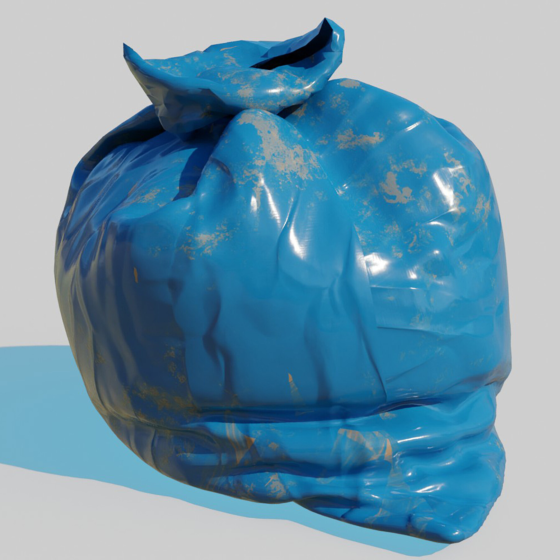 ArtStation - Blue Trash Bag Pack | Resources