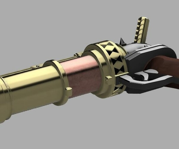 ArtStation - Arcane: League of Legends - Jinx blaster 3D model | Resources