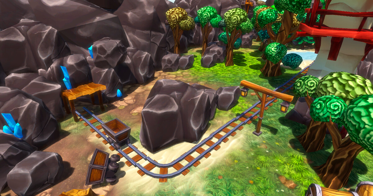 ArtStation - Stylized Fantasy Village | Game Assets