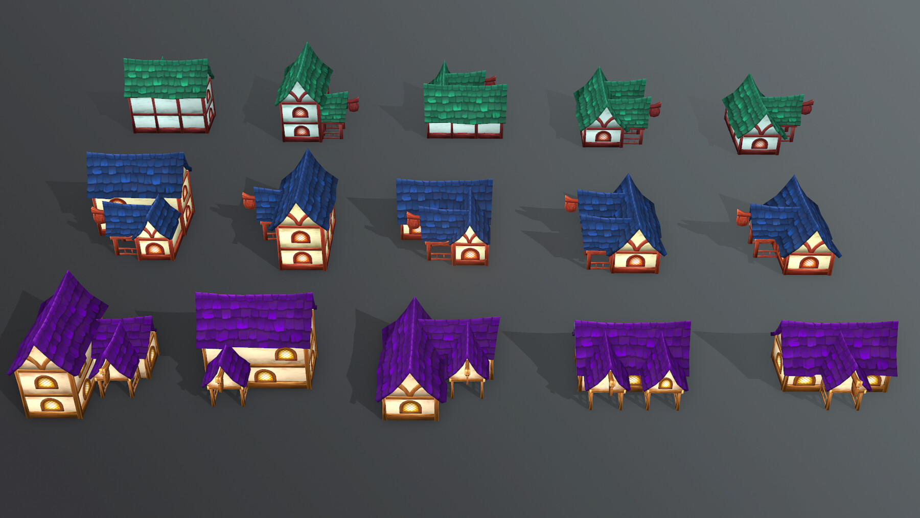 ArtStation - Stylized Fantasy Village | Game Assets