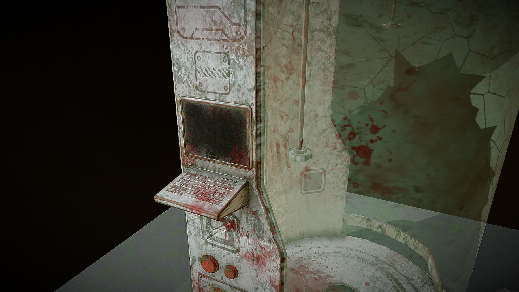 ArtStation - Sci-fi Old Laboratory Capsule | Game Assets