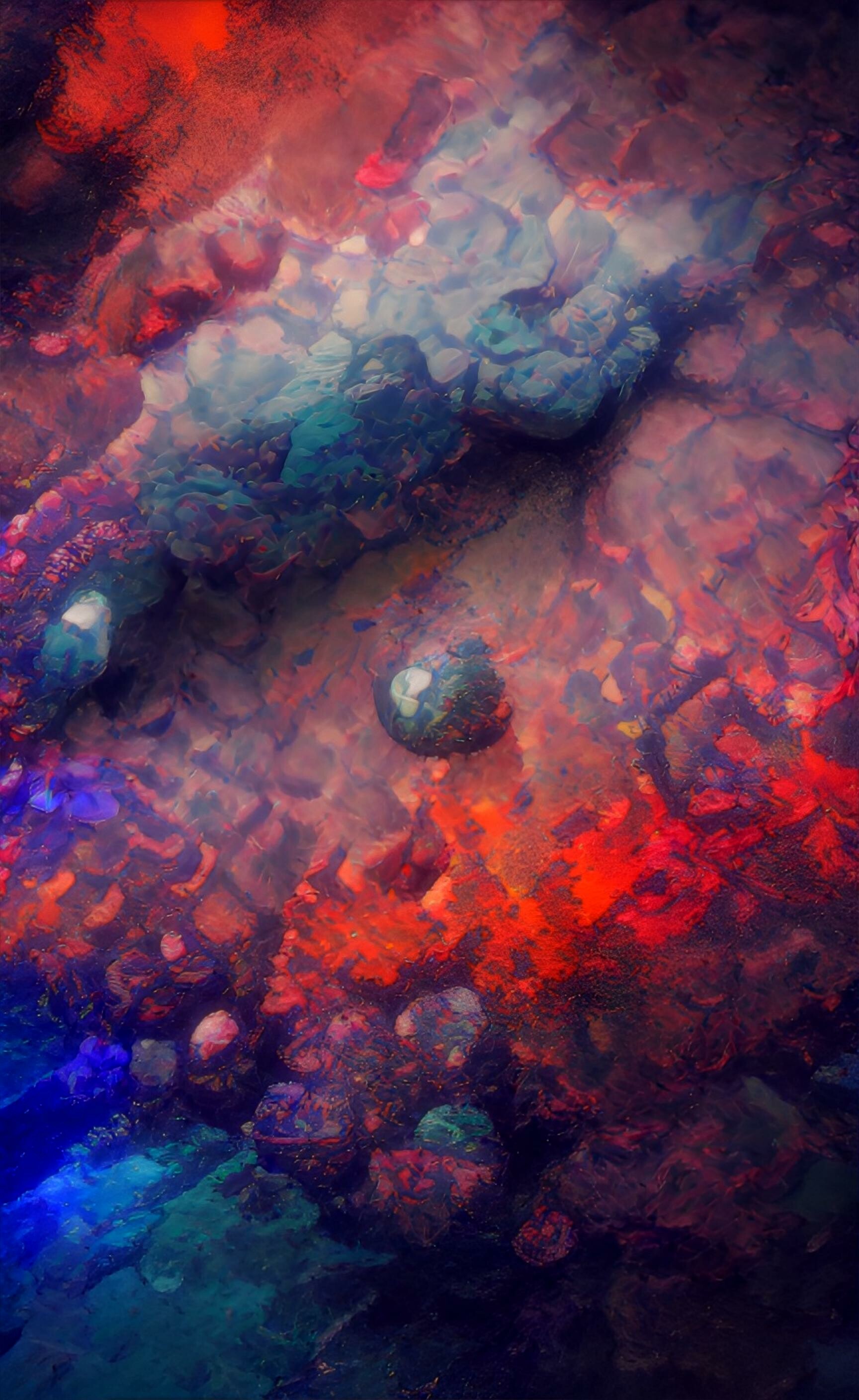 ArtStation - Texture Volumetric Image pack + background burned version ...