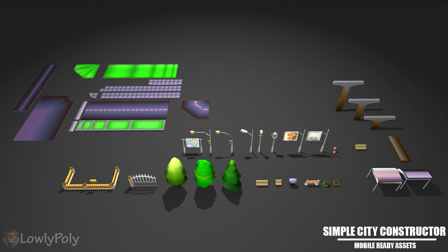 ArtStation - Simple City Constructor | Game Assets