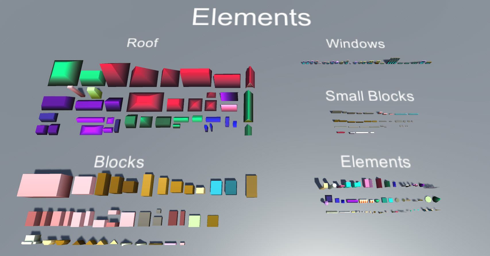 ArtStation - Simple City Constructor | Game Assets