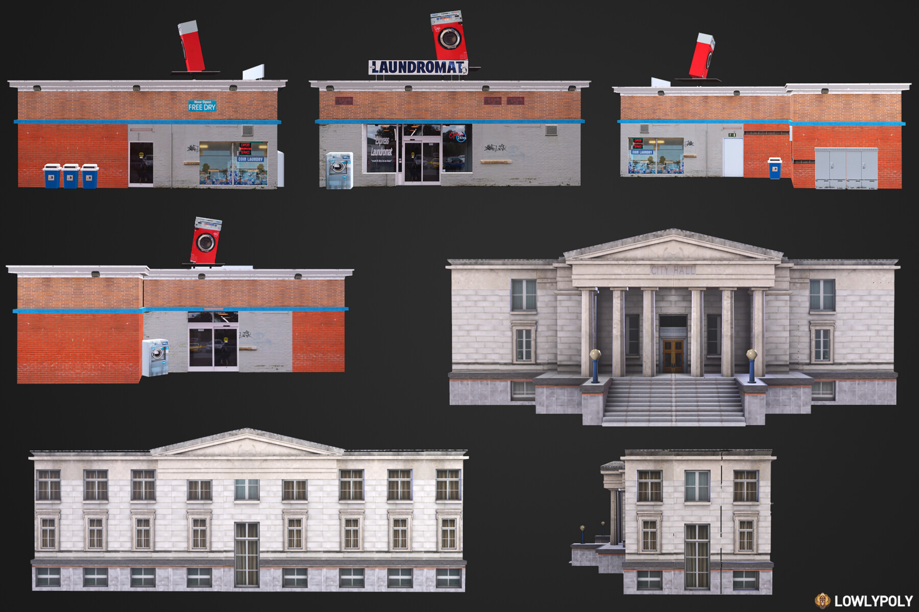ArtStation - City Constructor | Game Assets
