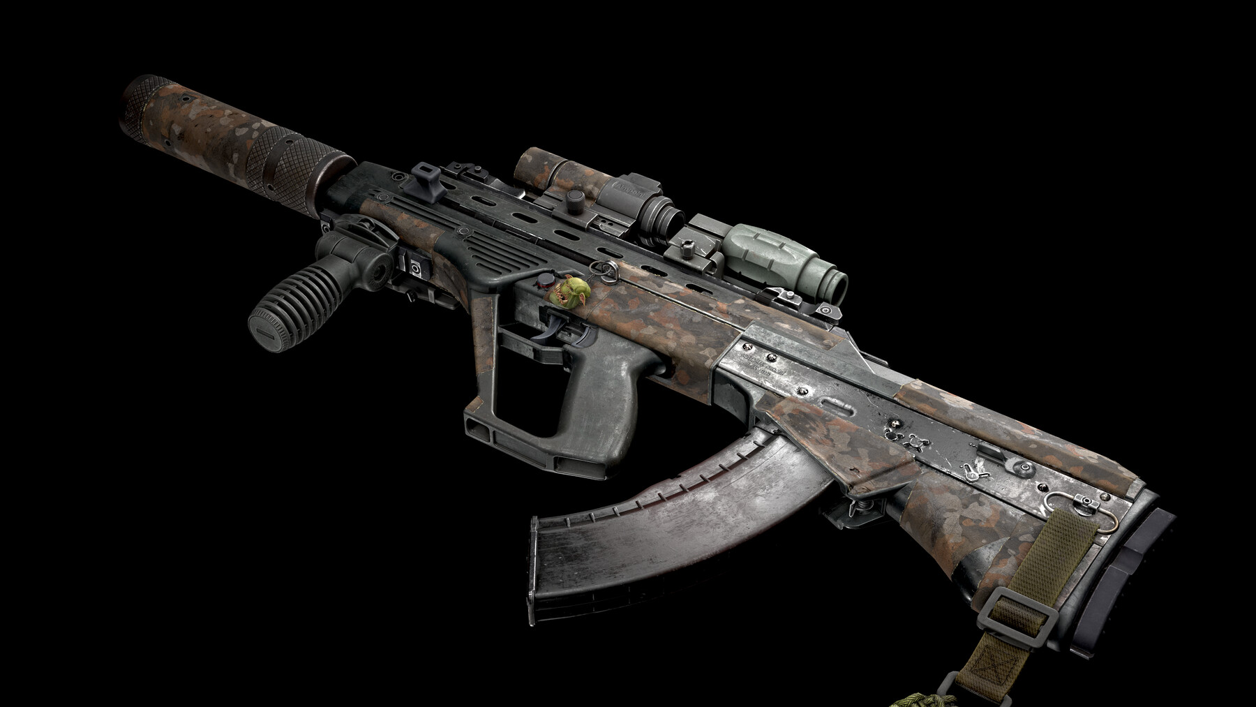 ArtStation - VULCAN-MALYUK_assault rifle | Game Assets