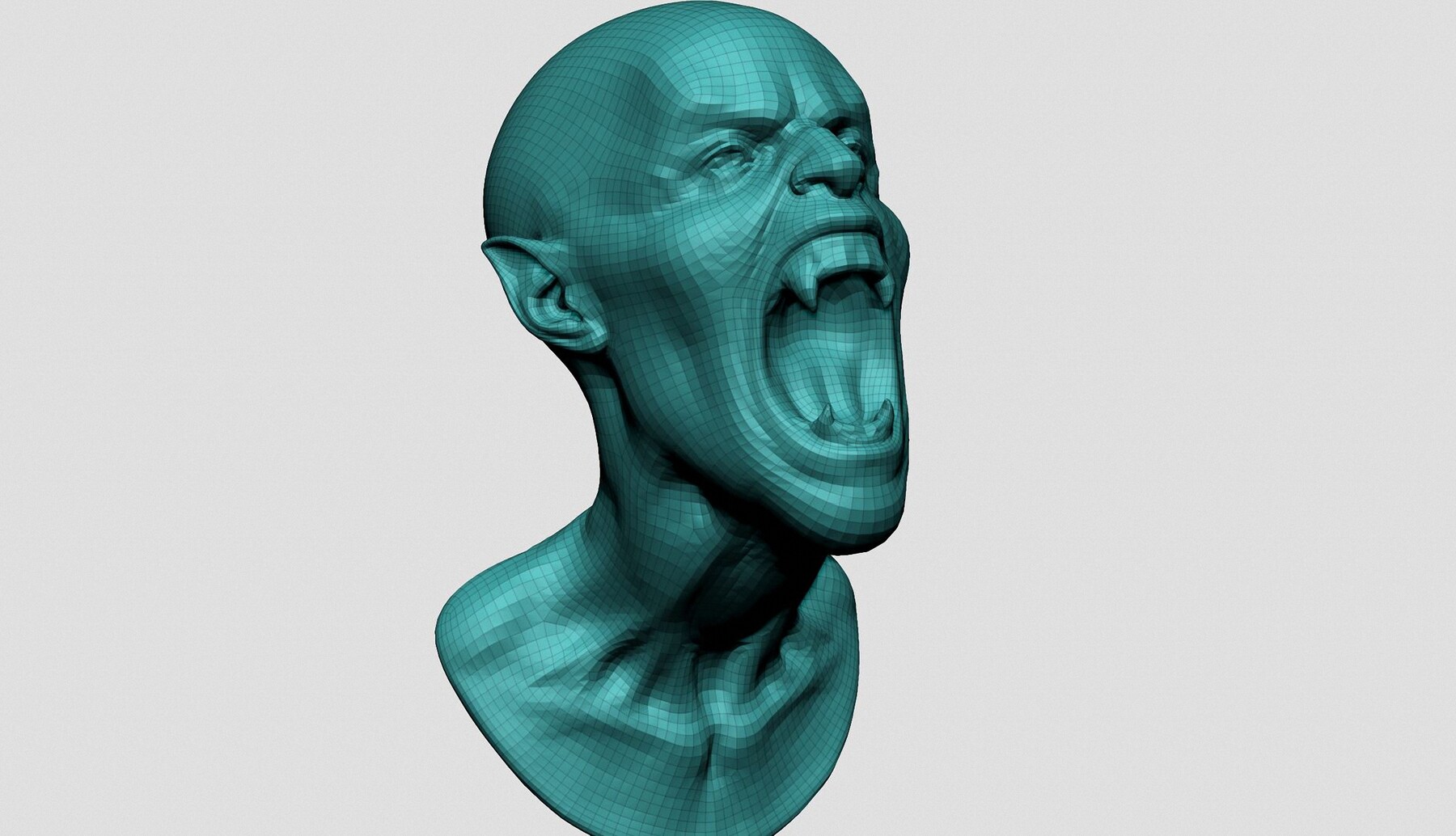 ArtStation - Creature Head Models for Reference | Resources