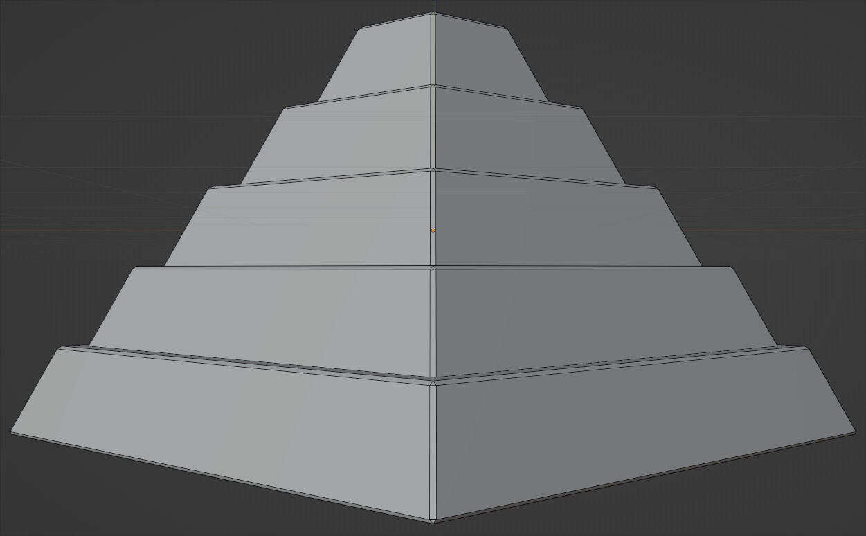 ArtStation - Pyramidal Structure 4 Corners Mayan Style | Game Assets