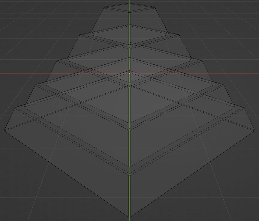 ArtStation - Pyramidal Structure 4 Corners Mayan Style | Game Assets