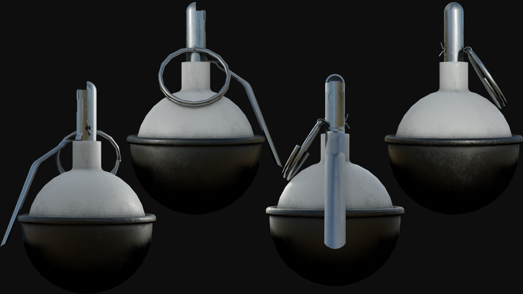 ArtStation - HQ Hand Grenades Collection | Game Assets