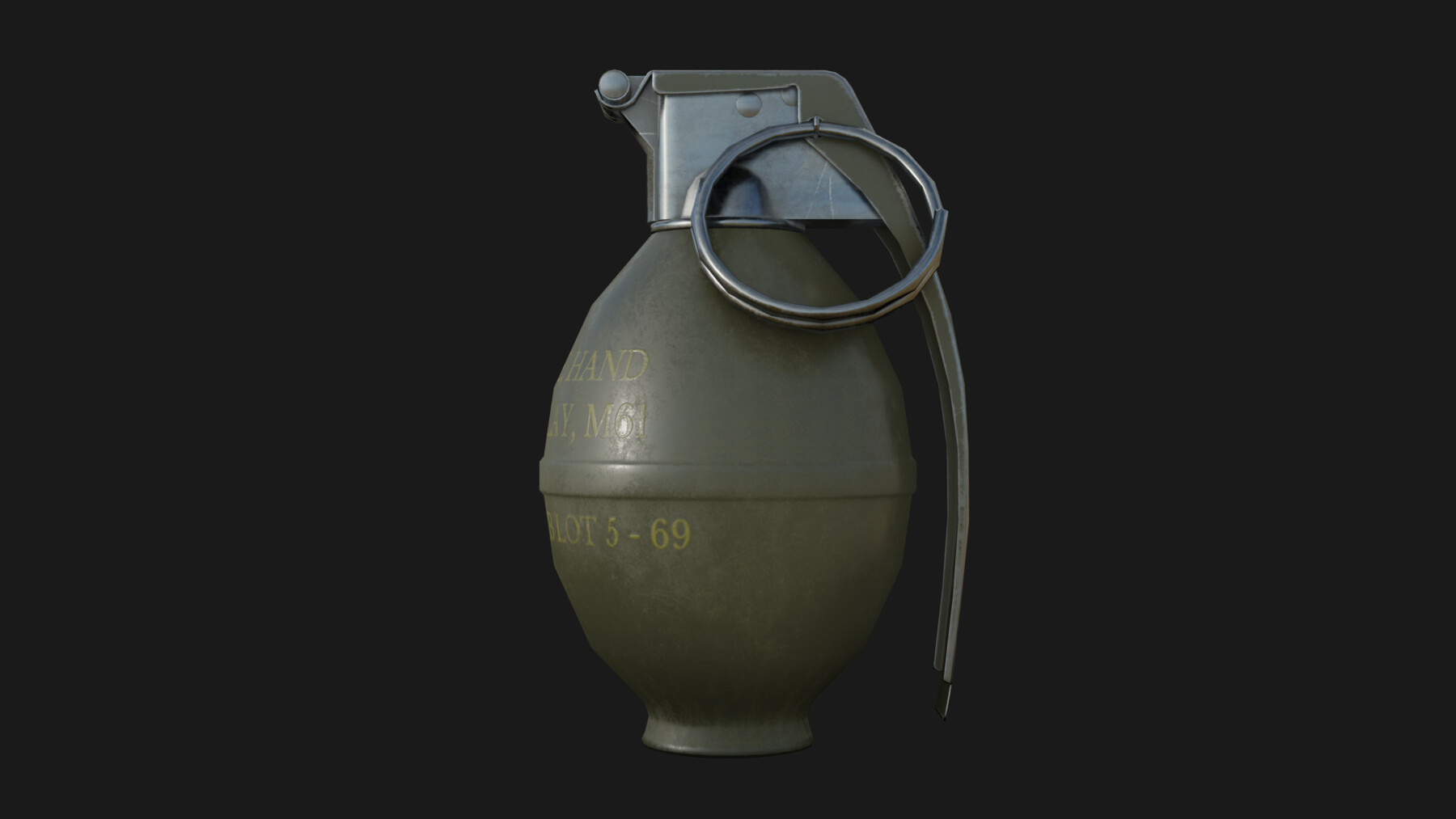 ArtStation - HQ Hand Grenades Collection | Game Assets