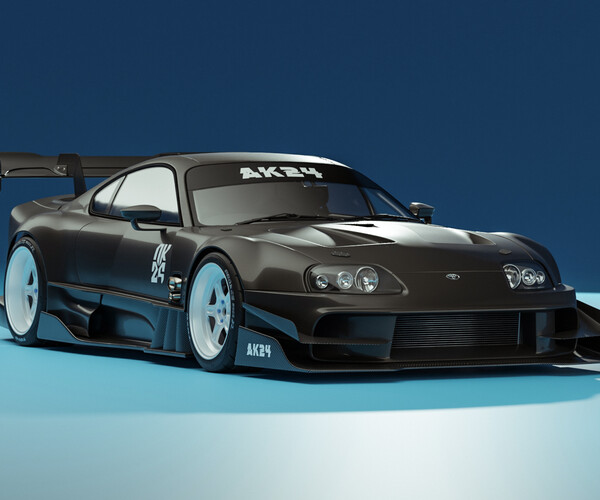 ArtStation - Toyota Supra MkIV Heavy Modified | Resources