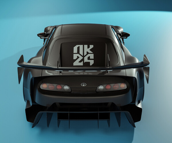 ArtStation - Toyota Supra MkIV Heavy Modified | Resources