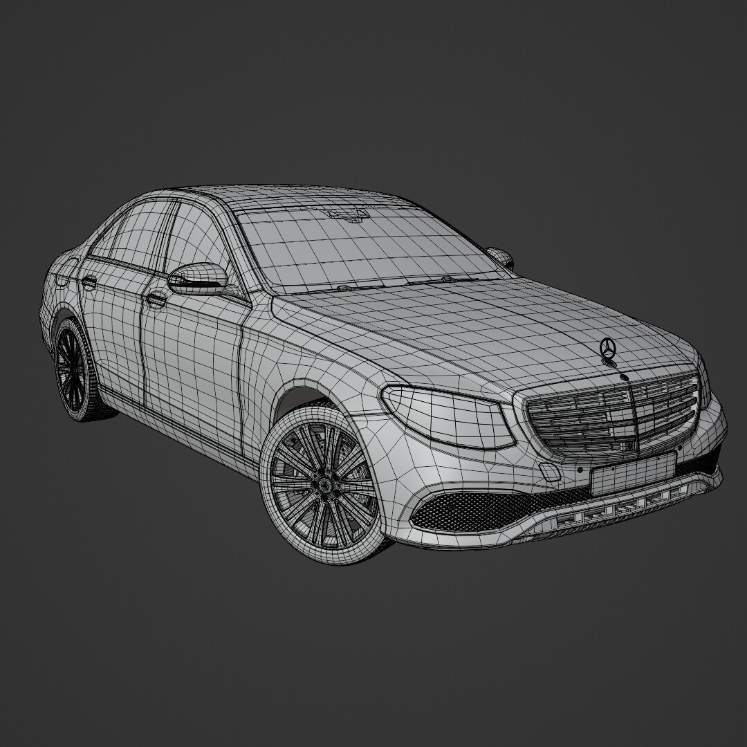 ArtStation - Mercedes E CLASS | Game Assets