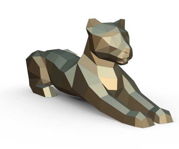 ArtStation - leopard figure 2 | Resources