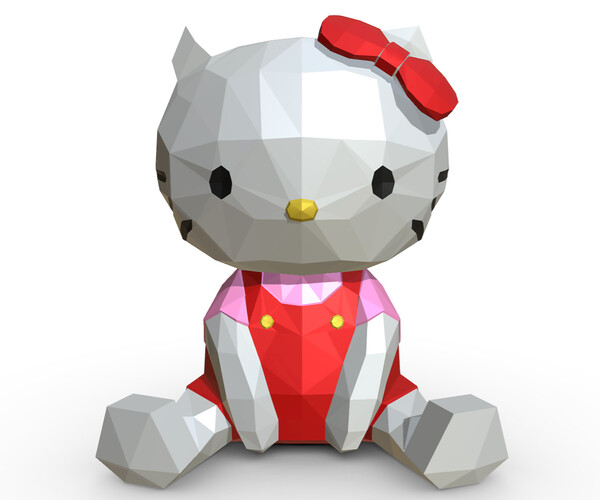 ArtStation - hello kitty figure | Resources
