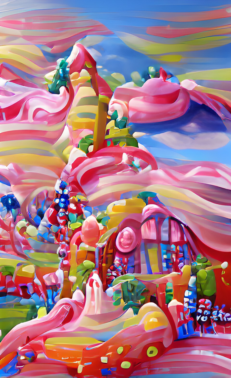 ArtStation - Candyland wonderland 1000 background image pack collection ...