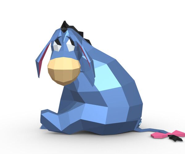 ArtStation - donkey figure | Resources