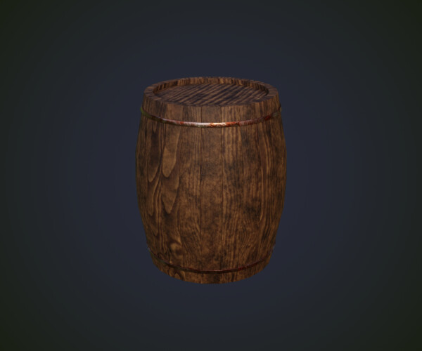 ArtStation - Barrel Game Props | Game Assets