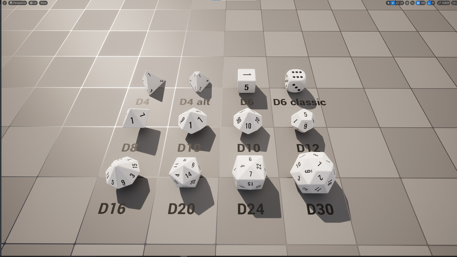 ArtStation - Dice System | Resources