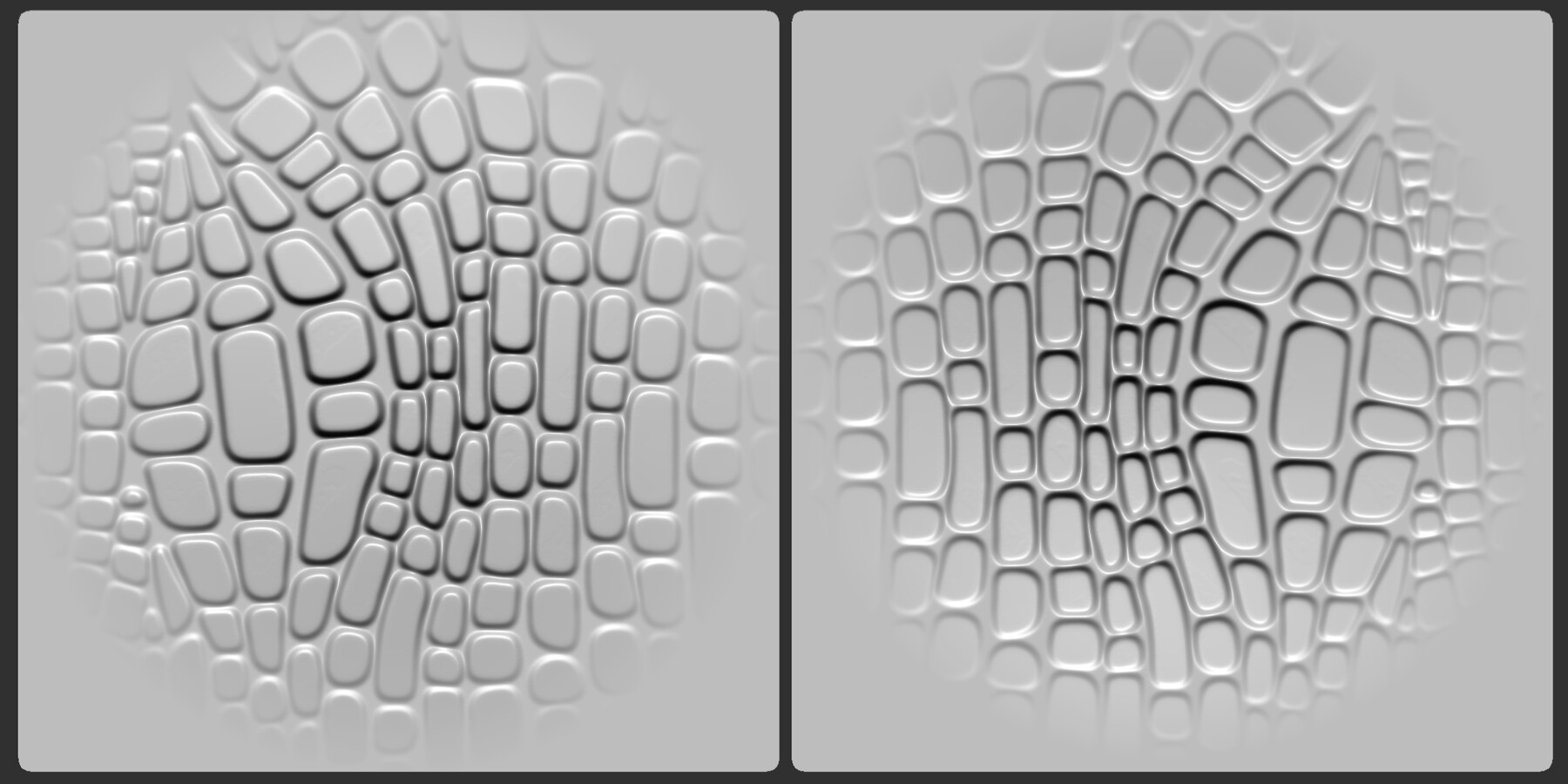 ArtStation - 25 Organic Pattern Alphas (High Quality) | Brushes