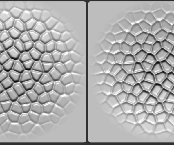 ArtStation - 25 Organic Pattern Alphas (High Quality) | Brushes