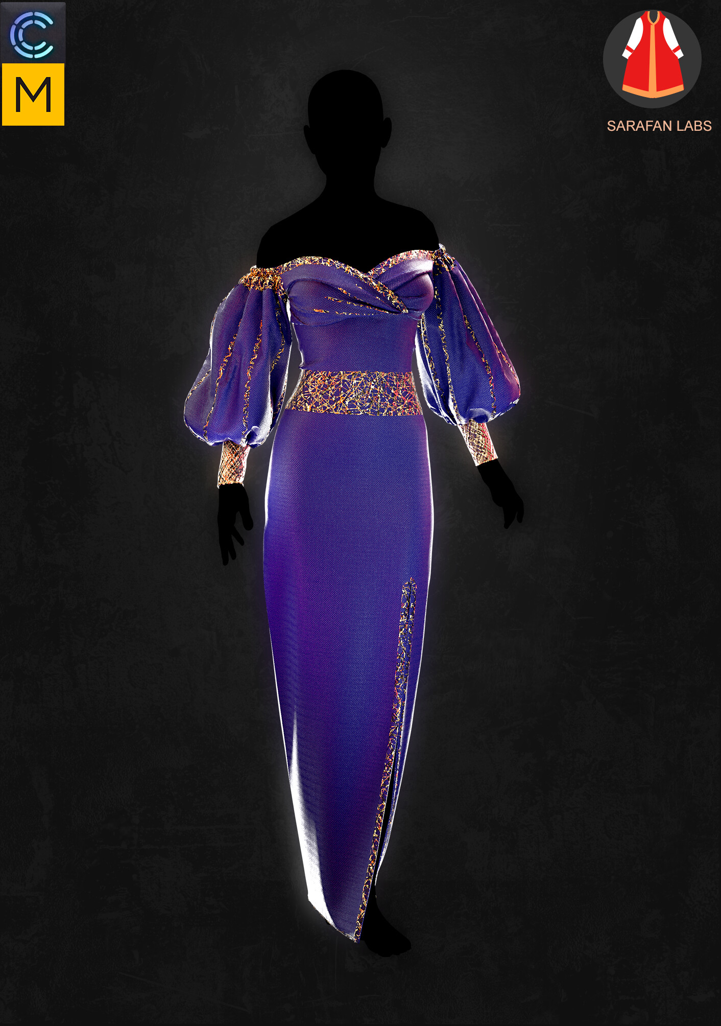 ArtStation - Imperial Dress | Game Assets