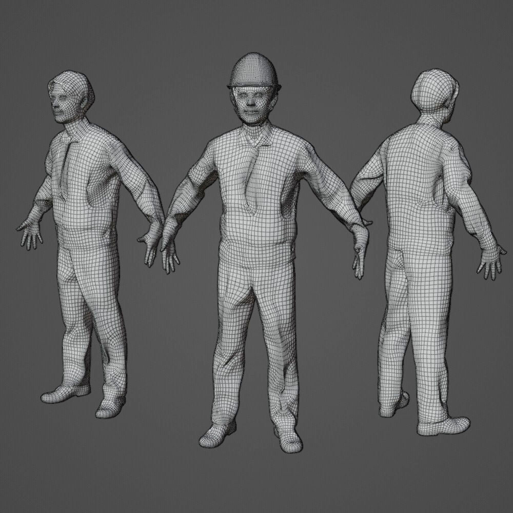 ArtStation - Animated 3D-Operator 136_Hiro_E10 | Resources