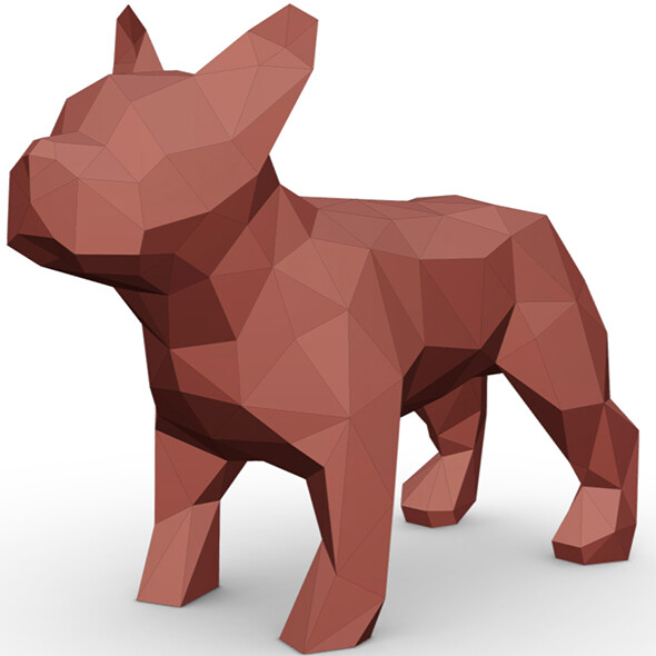 ArtStation - bulldog figure 3 | Resources