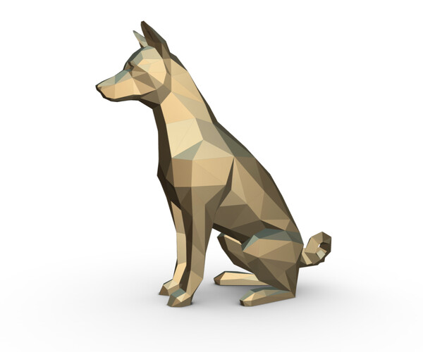 ArtStation - basenji figure 2 | Resources