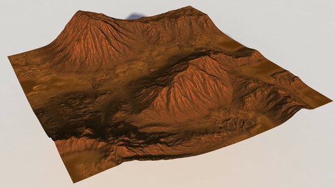 ArtStation - Terrain map Pack_1 4K | Resources