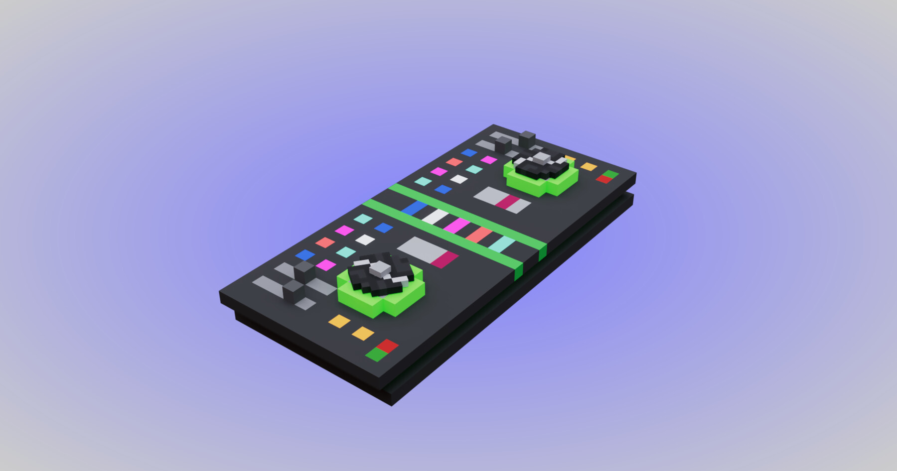 ArtStation - 3d/vox dj booth (animated) | Resources