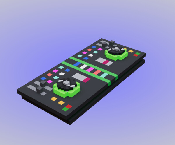 ArtStation - 3d/vox dj booth (animated) | Resources