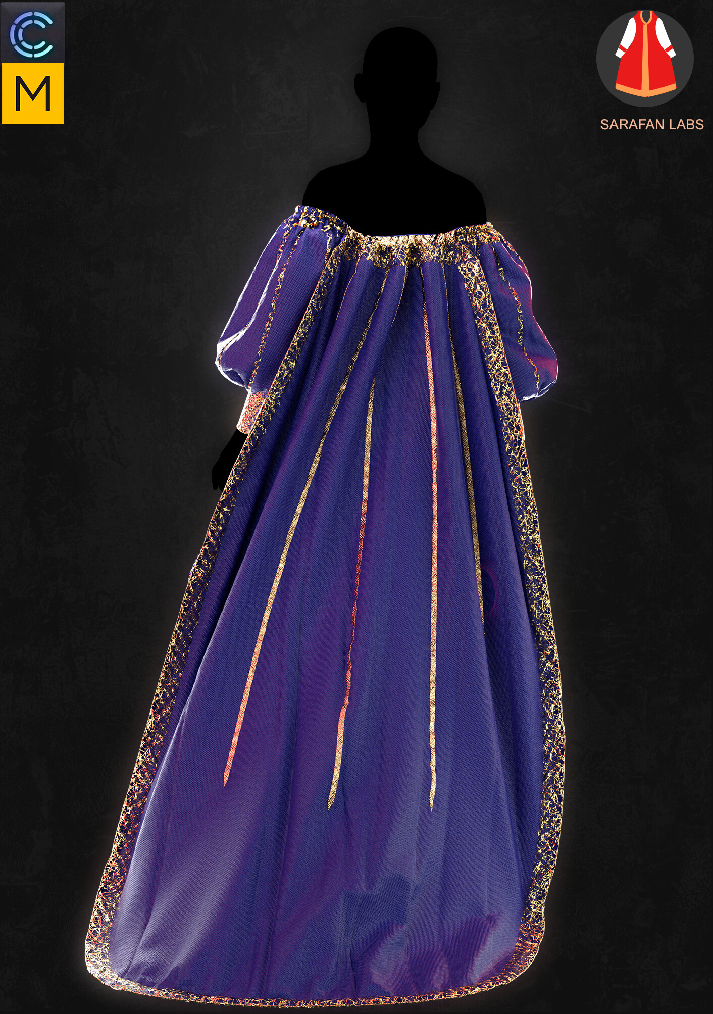 ArtStation - Imperial Dress | Game Assets