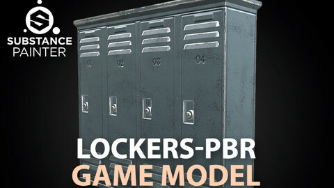 ArtStation - Lockers - 02 | Game Assets