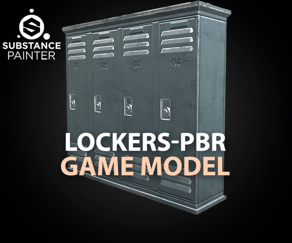 ArtStation - Lockers - 02 | Game Assets