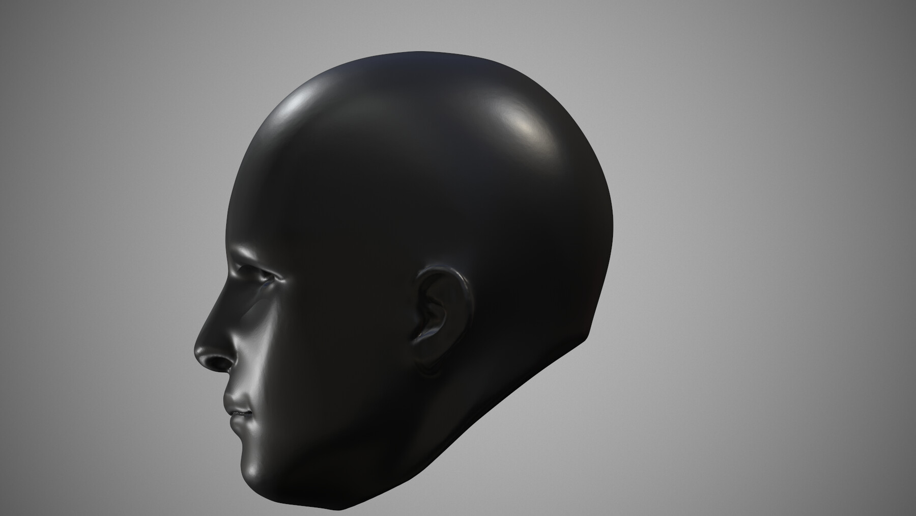 ArtStation - Printable Human Head STL | Resources