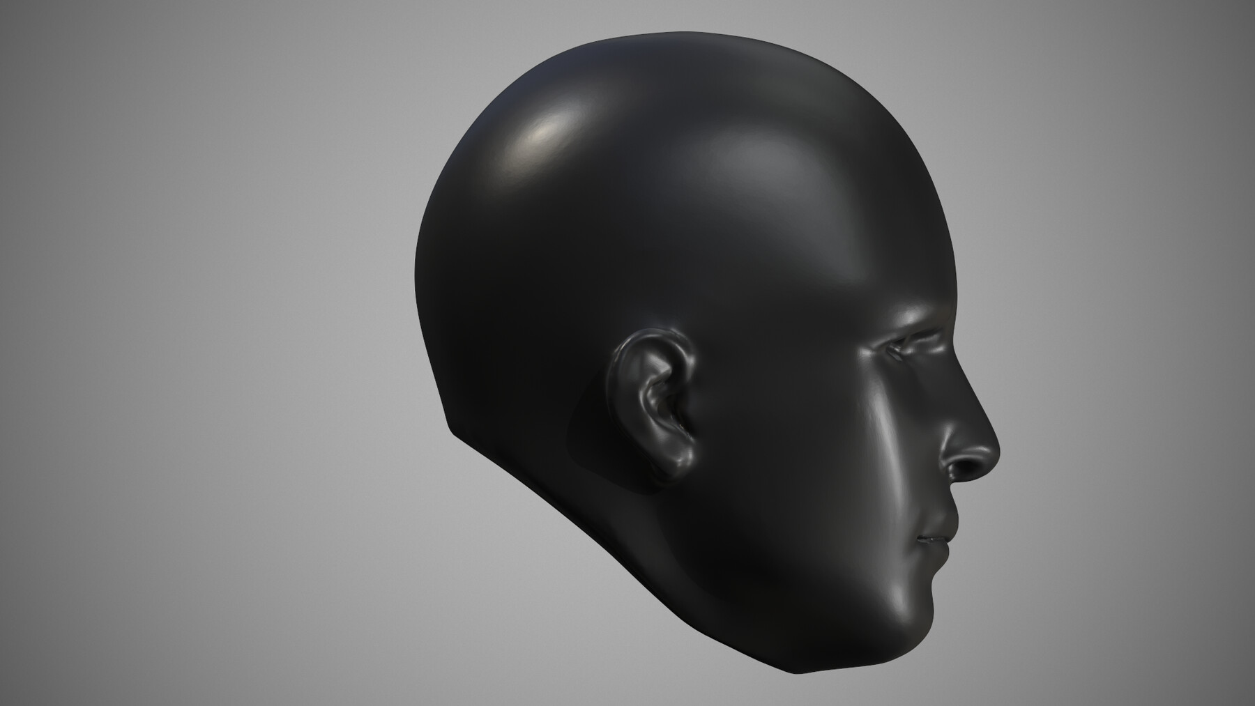 ArtStation - Printable Human Head STL | Resources