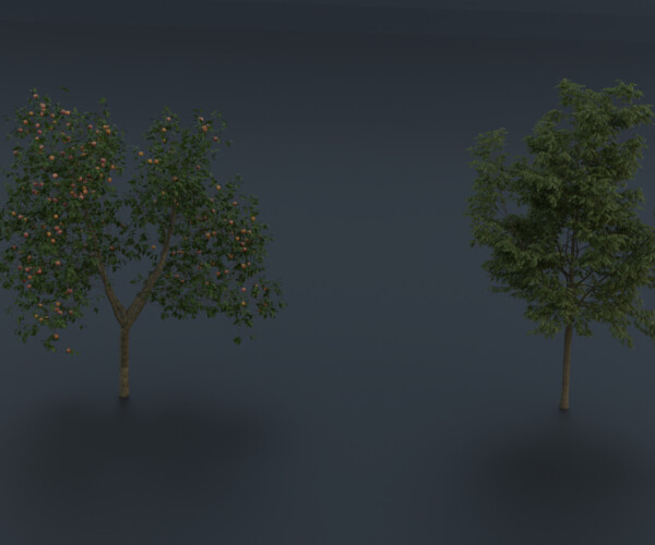 ArtStation - Tree Pack | 3D models | Textured file | Download Now ...