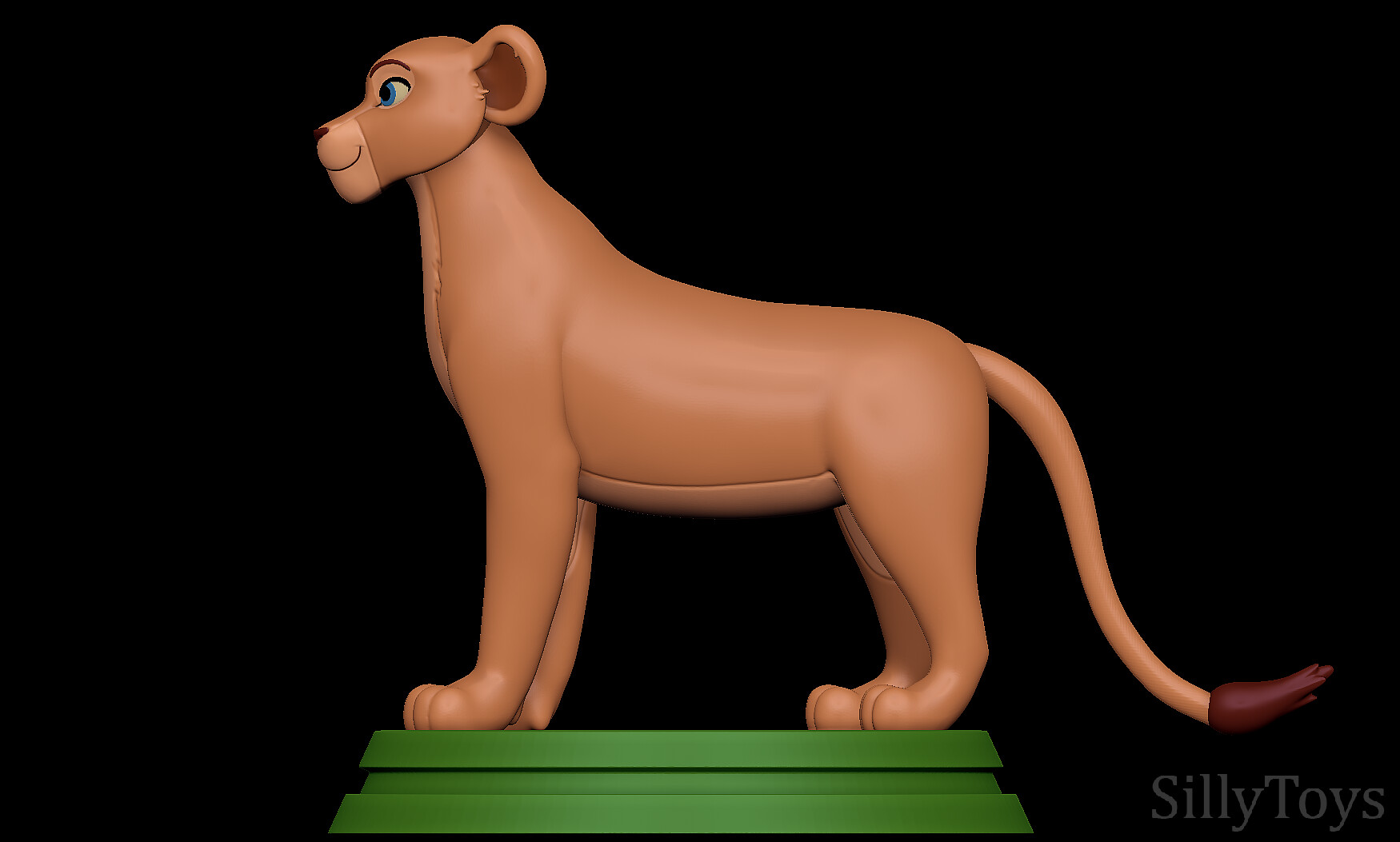 SillyToys - Nala - The Lion King 3D print model