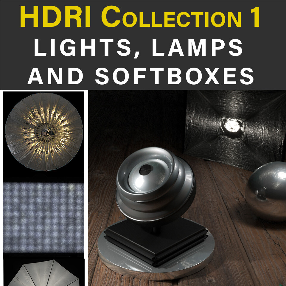 Perfect 3D Imperfections - HDRI Collection 1 - Studio Lights, Lamps and ...